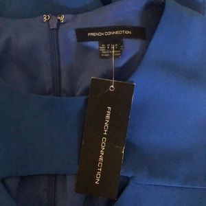 French Connection | Dresses | French Connection Royal Blue Cut Out Mini ...